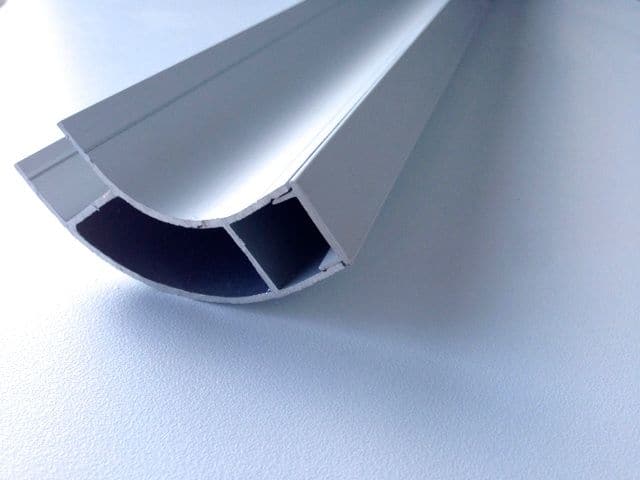 aluminium external corner satin1 – EVO Design