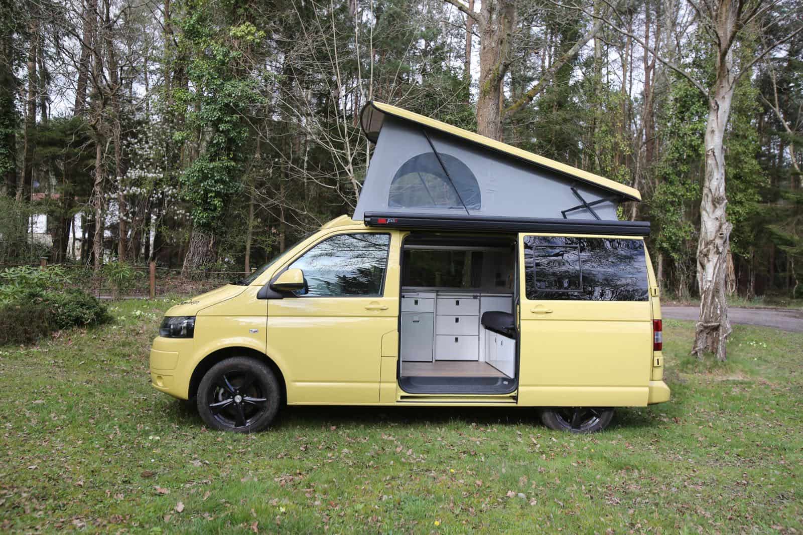 Sunny Yellow vw t5 2015 – 6 – EVO Design
