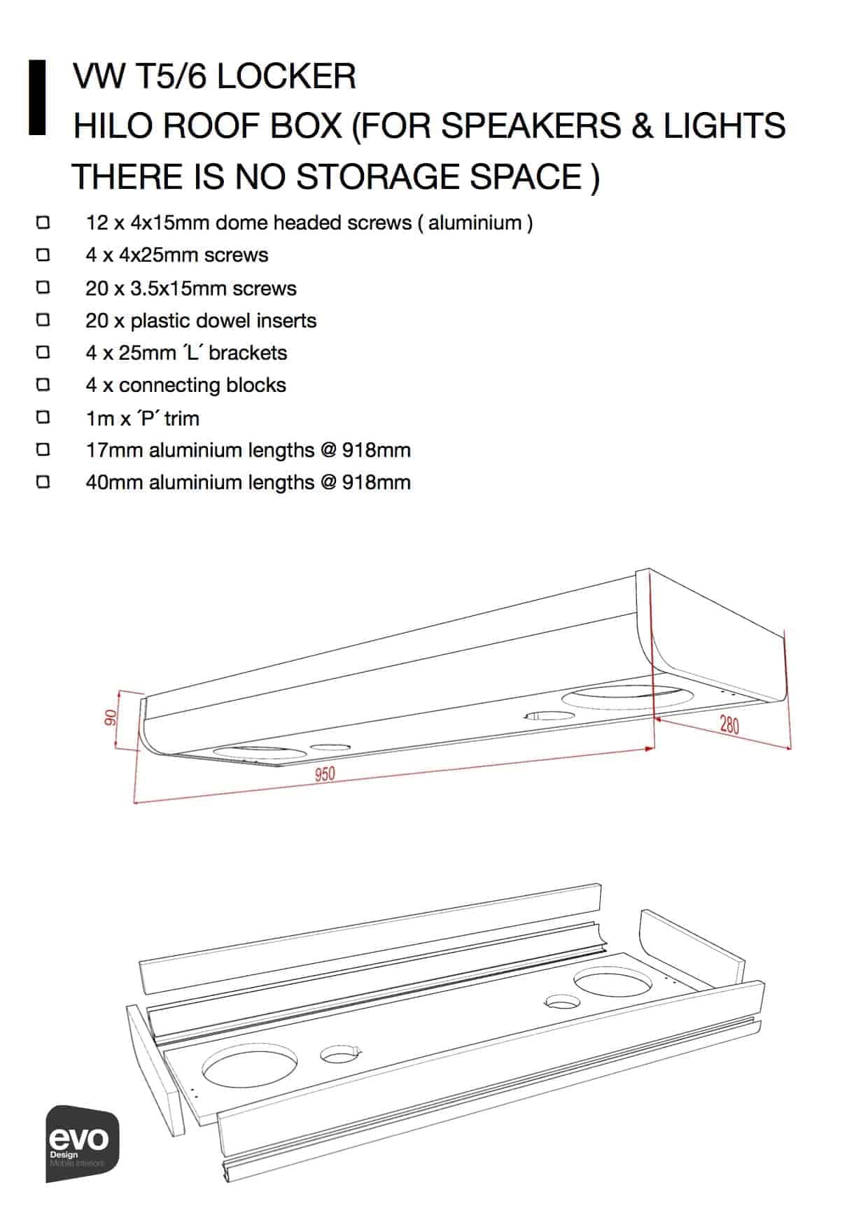 I – HILO ROOF BOX | EVO Design