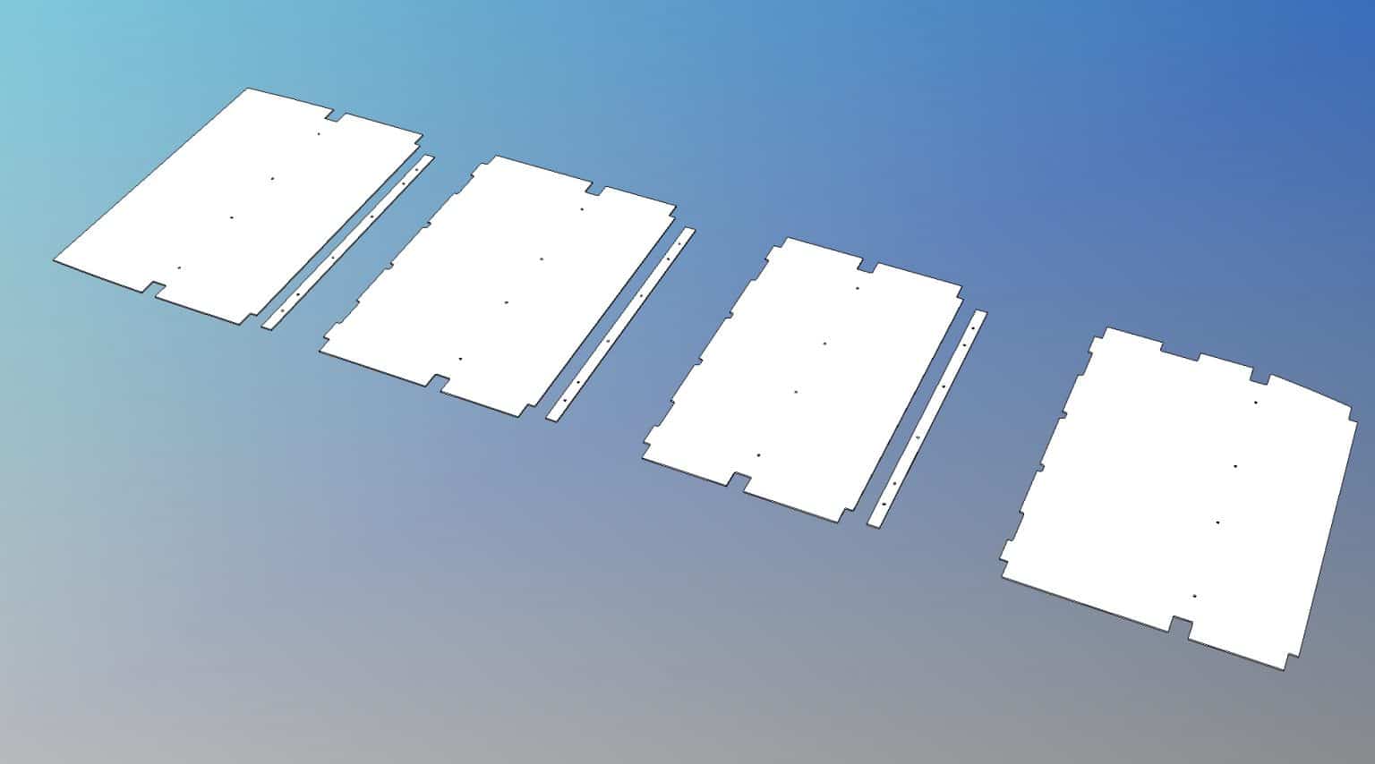 Crafter NEW SHAPE 2017 onwards LWB HIGH ROOF PANELS – EVO Design