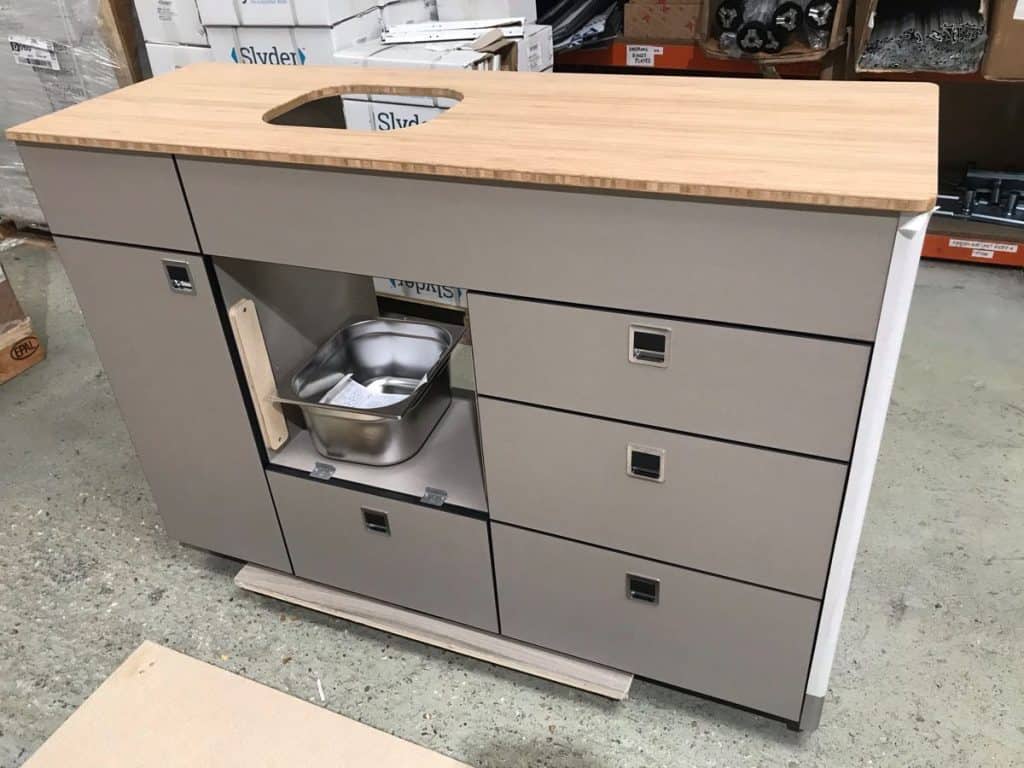 EVO V5 LARGE VANS Side door kitchen pod + Oven Grill – EVO Design