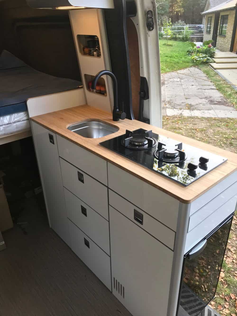 EVO V6 LARGE VANS Side door kitchen pod – EVO Design
