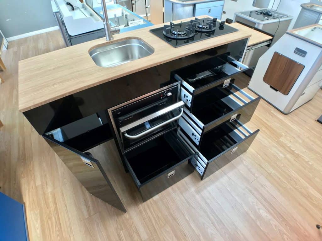 EVO V5 LARGE VANS Side door kitchen pod + Oven Grill – EVO Design