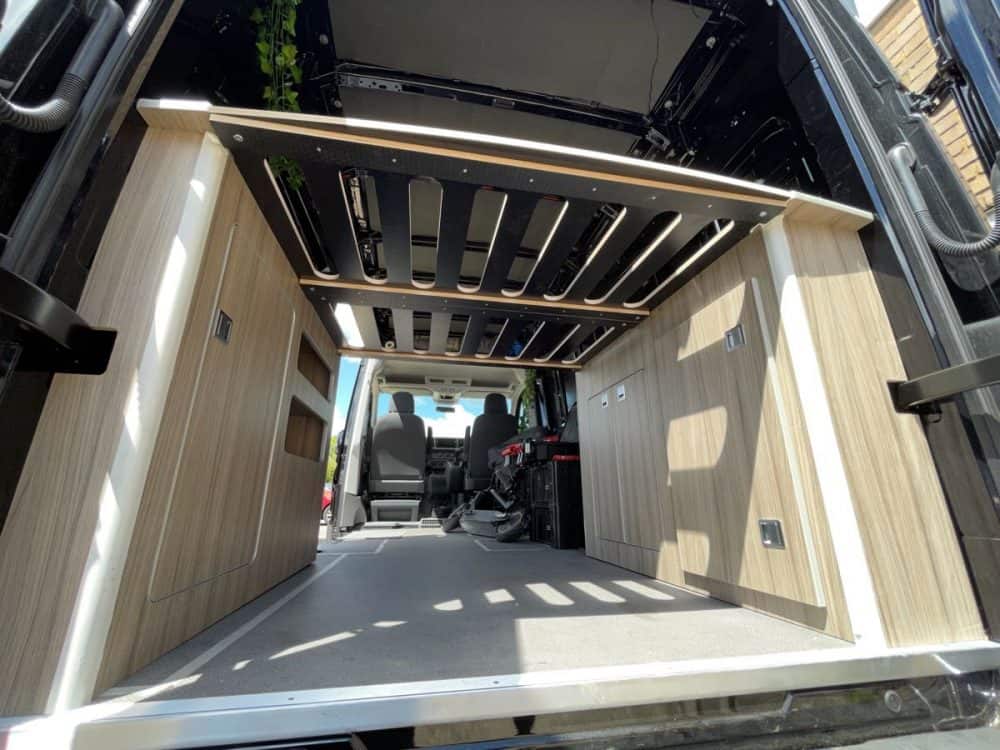 REAR BED UNIT -C- VW Crafter – 2017 MWB ONWARDS | EVO Design