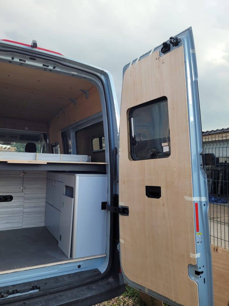 Rear door ply panels – New VW Crafter 2017 onwards – EVO Design