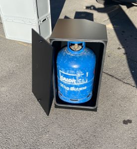 LARGE Gas box 15kg Sprinter & New crafter 370 x 370 x 645mm – EVO Design