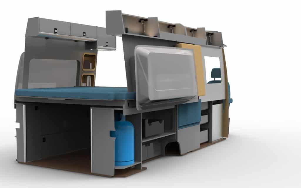 EVO V10 LARGE VANS KITCHEN POD | EVO Design