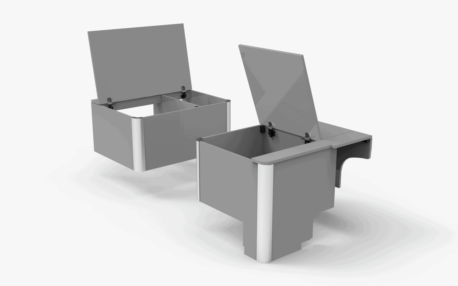 Bench Seat Storage Pair – EVO Design