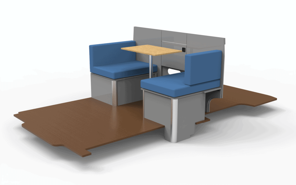 Bench Seat Storage Pair – EVO Design