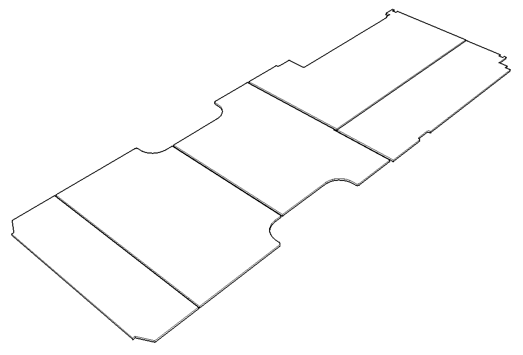 2 PIECE 12MM Hardwood Plywood FORD TRANSIT CUSTOM FLOOR – Pallet cut ...