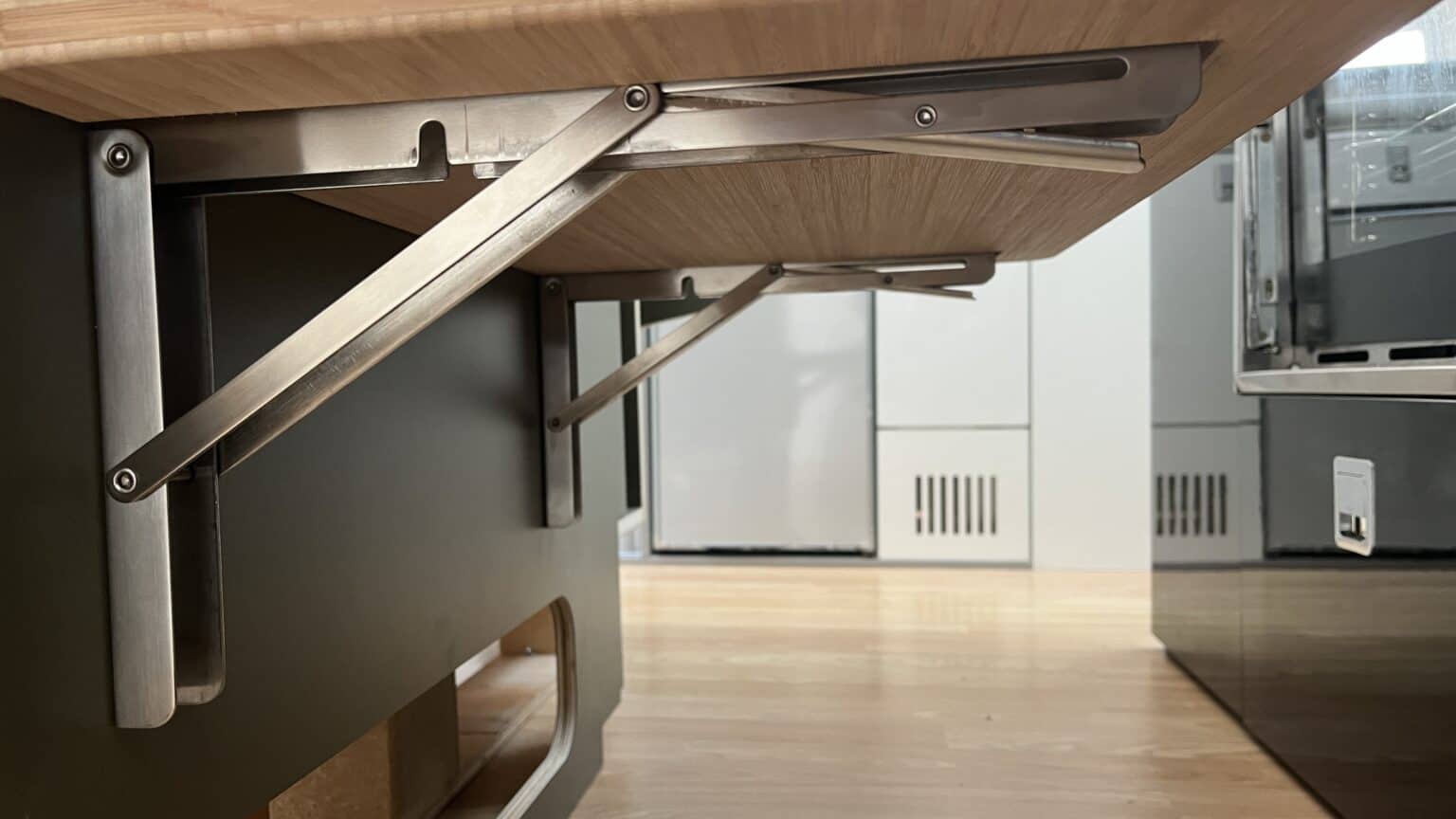 Table A (Side Door Fold up in Bamboo) – EVO Design