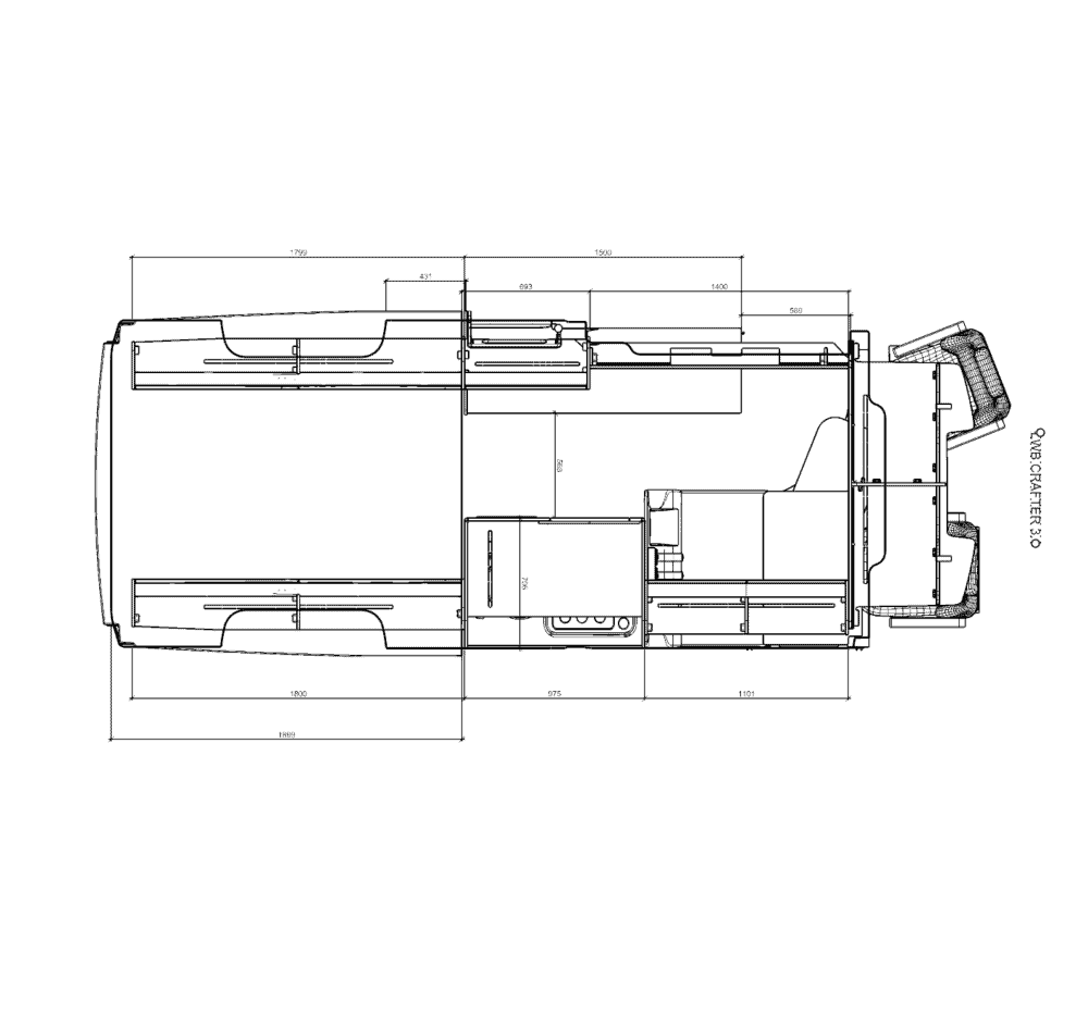 Plan view D3.1- Crafter LWB >2017 & Product List ( This is not a ...