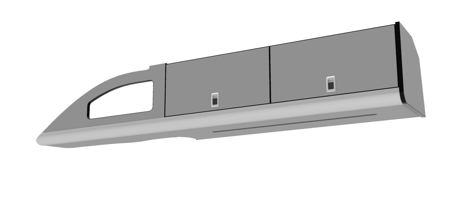 DRIVER SIDE INTO CAB LOCKER B (Crafter 2017+ MWB) – EVO Design