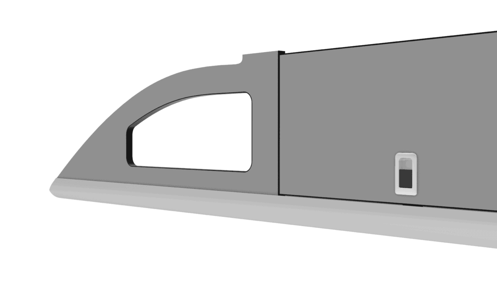 DRIVER SIDE INTO CAB LOCKER B (Crafter 2017+ MWB) – EVO Design