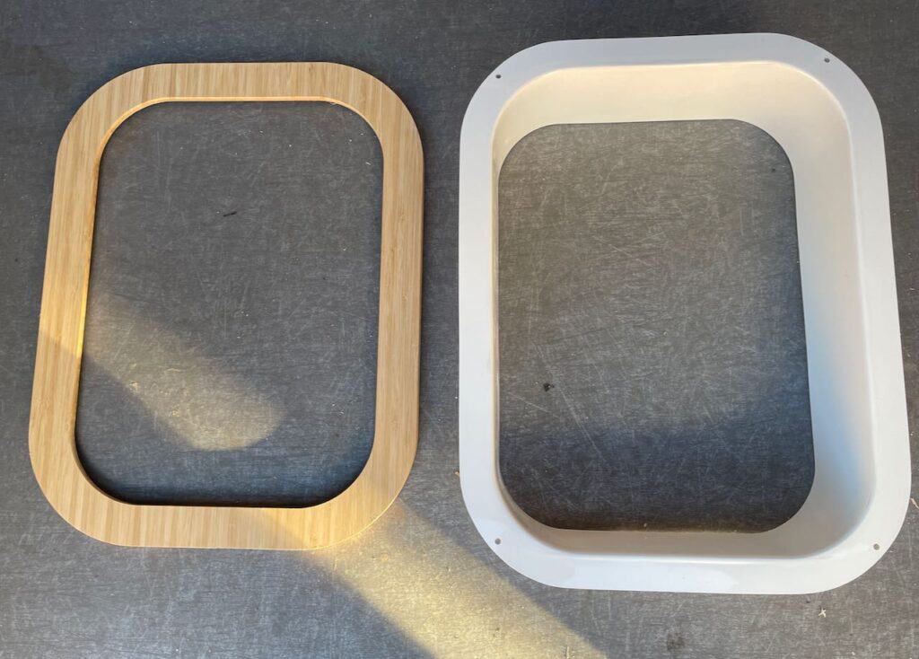 Window inner frame + Bamboo frame – EVO Design