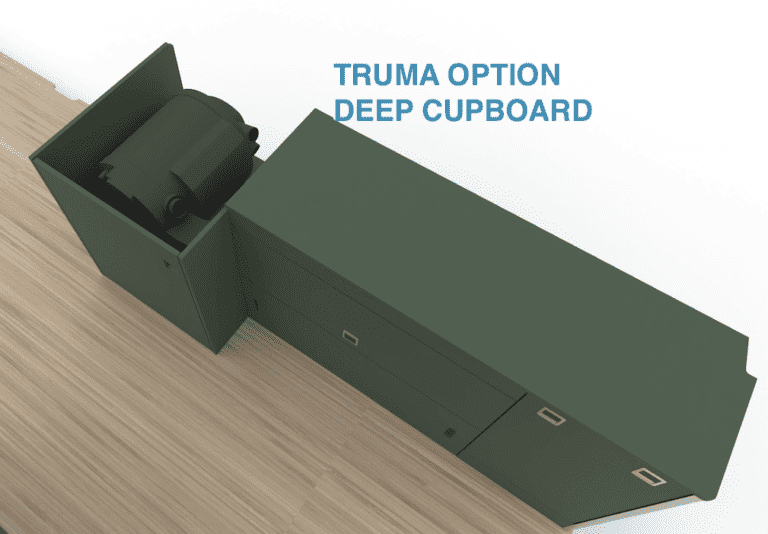 Under platform bed storage Z1.1 ( D3)- Crafter 2017 onwards – LWB – EVO ...