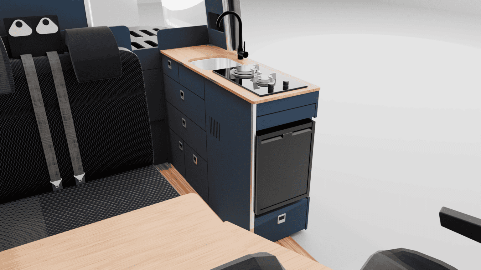 EVO V11.1 LARGE VANS Side door kitchen pod – EVO Design