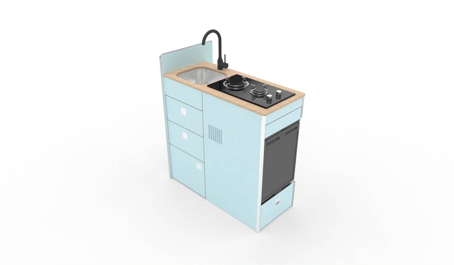 EVO V11.2 LARGE VANS Side door kitchen pod – EVO Design