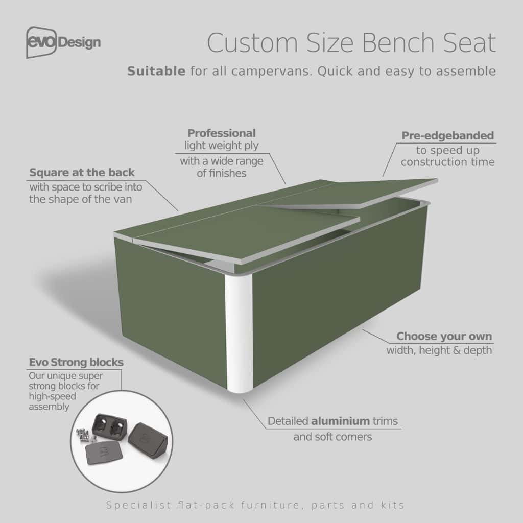 Custom Size Bench Seat – EVO Design