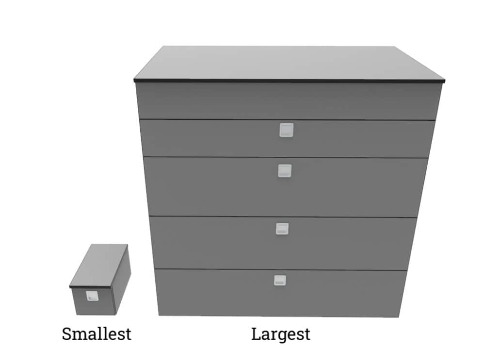 CUSTOM SIZE DRAWER PACK – EVO Design